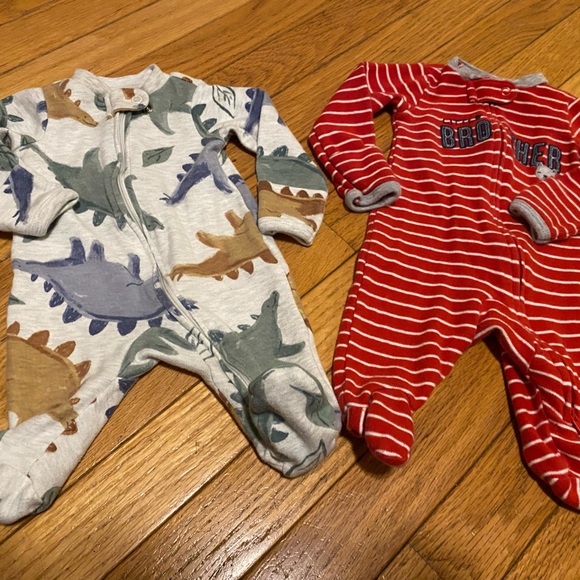 Carter's | Pajamas | Carters One Piece Sleepers Nb Sz Includes 2 Little ...